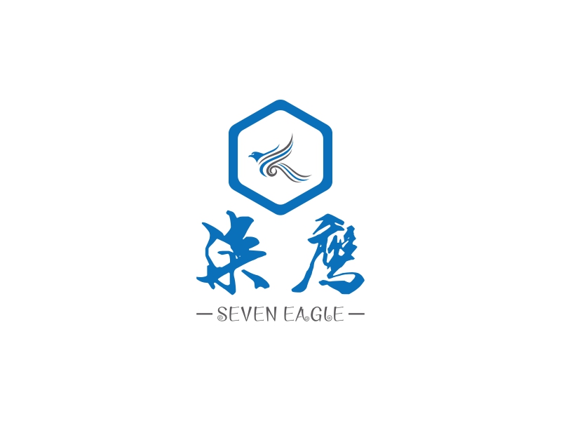 柒鹰logo设计 - 标小智