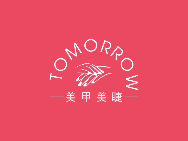 TOMORROW logo | 一键设计美容养生 logo - 标小智