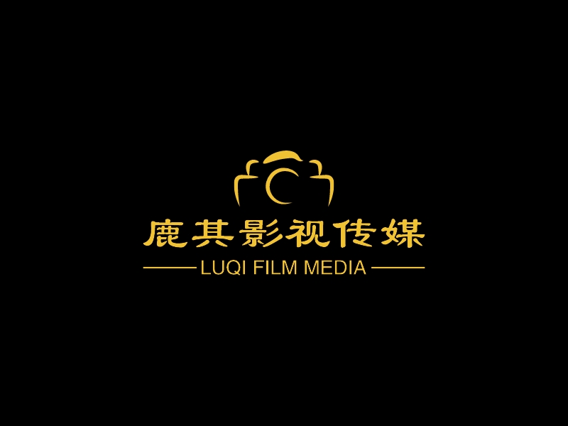 鹿其影视传媒logo设计 - 标小智