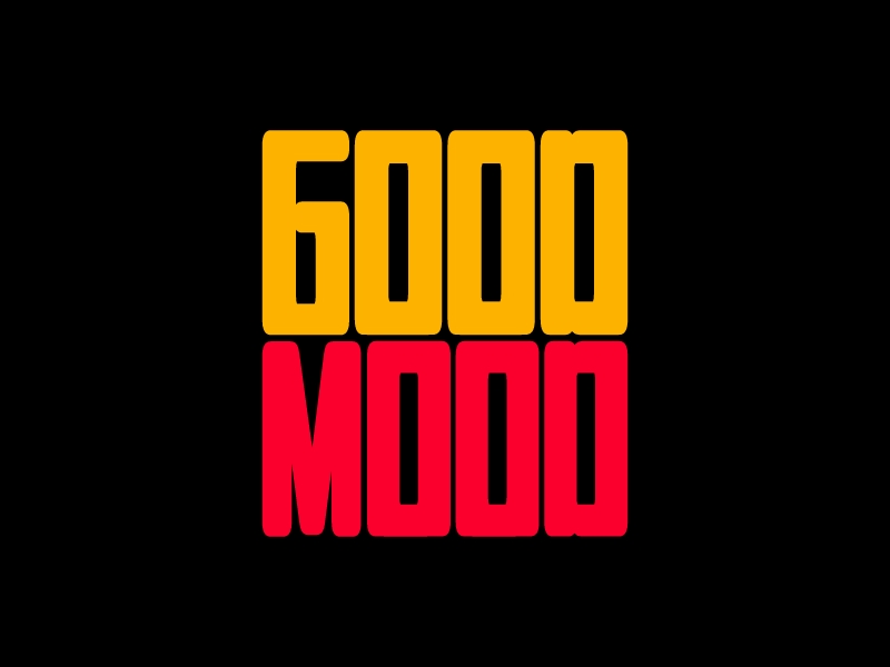 GOOD MOOD logo | 一键设计字体变形 logo - 标小智