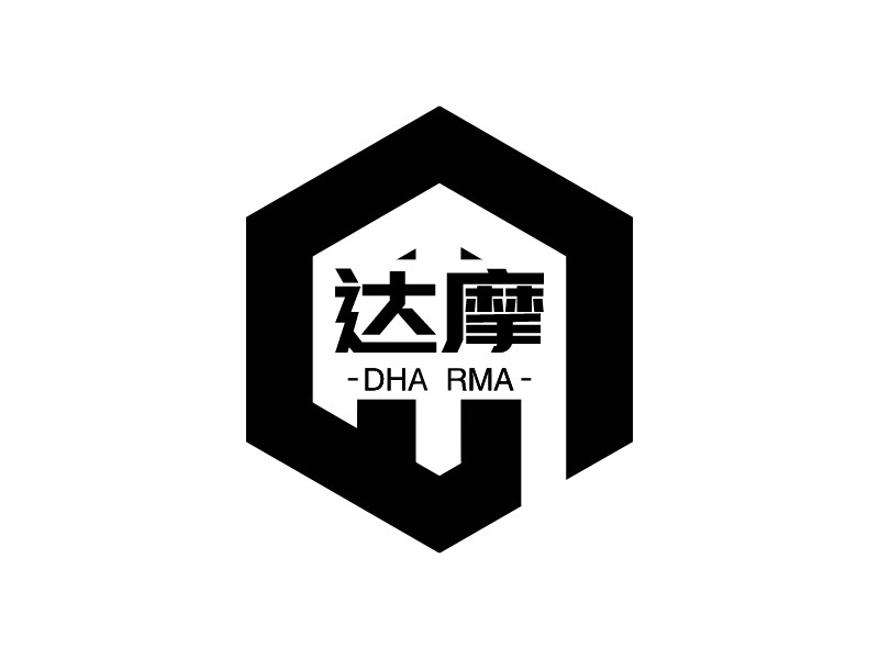 达摩logo设计素材，达摩logo图片png创意模板在线制作 - 标小智