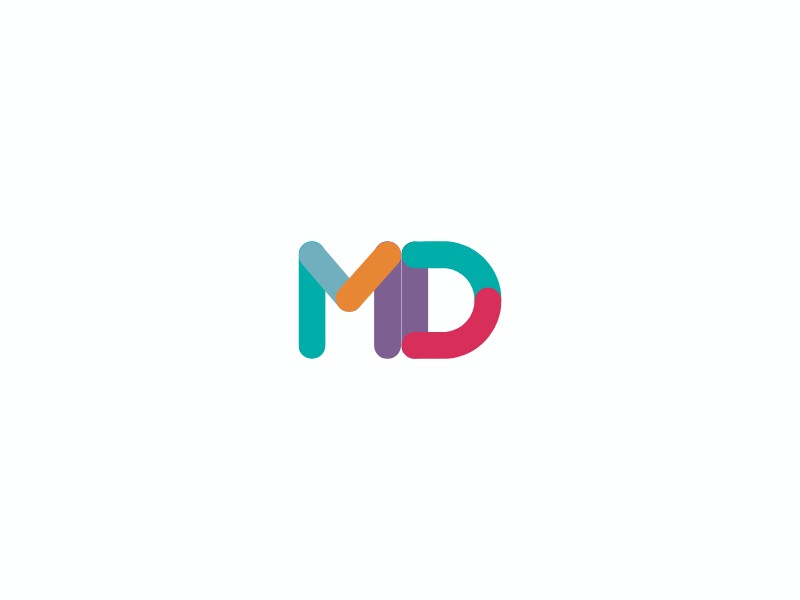 MD logo | 一键设计it科技 logo - 标小智