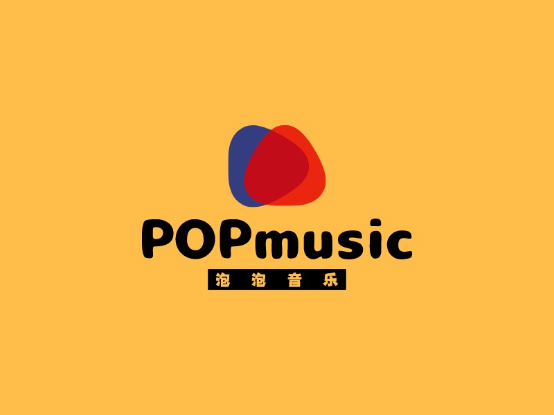 POP music logo | 一键设计学校教育 logo - 标小智